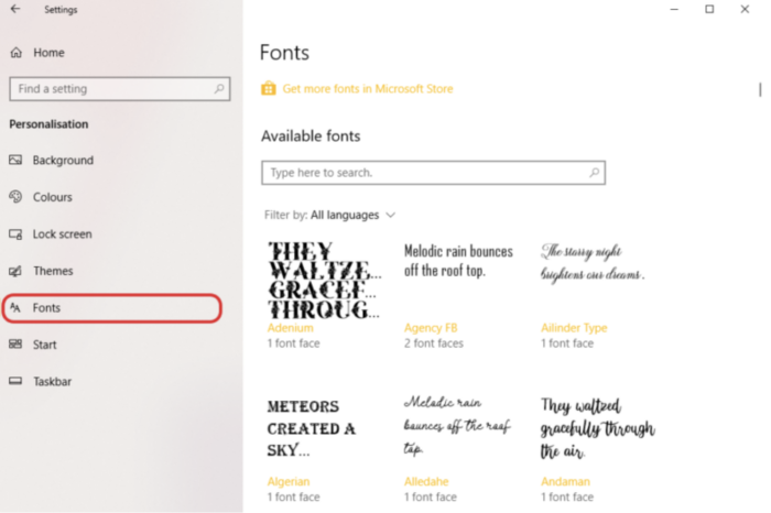 How to uninstall and remove fonts in Windows - Curated Type
