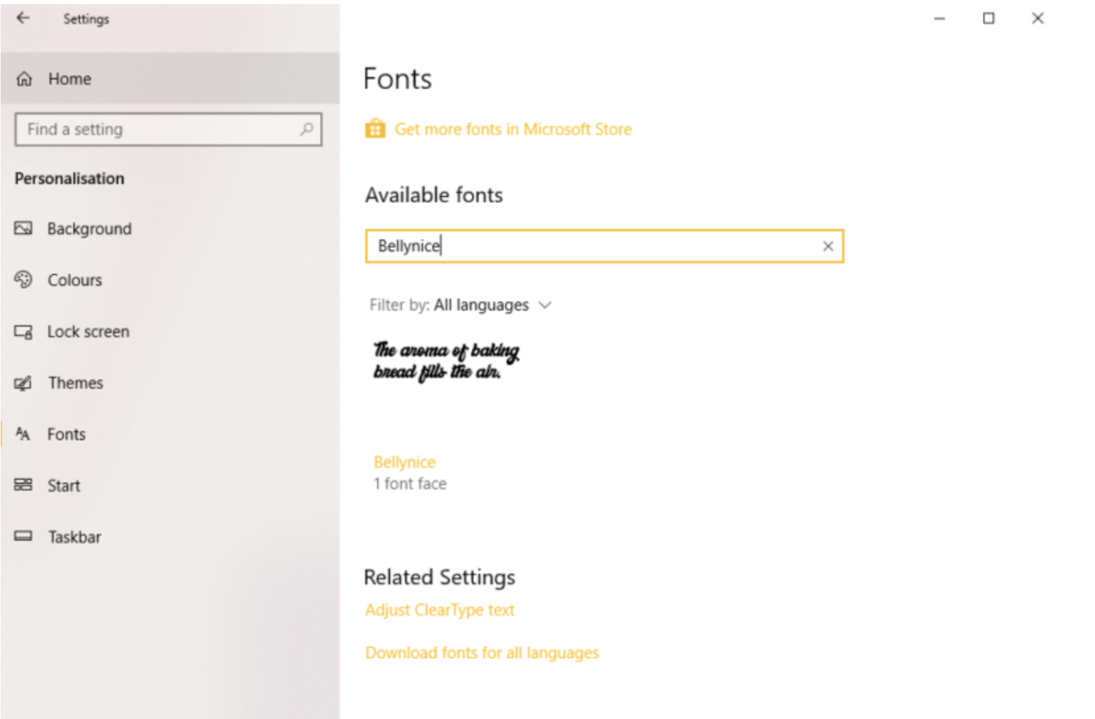 How to uninstall and remove fonts in Windows - Curated Type